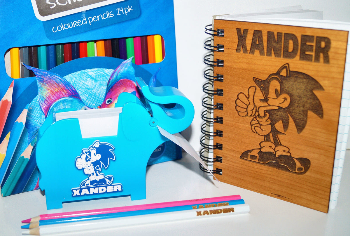 Personalised Kids Notebook - Name & Logo – Cheekyliscious