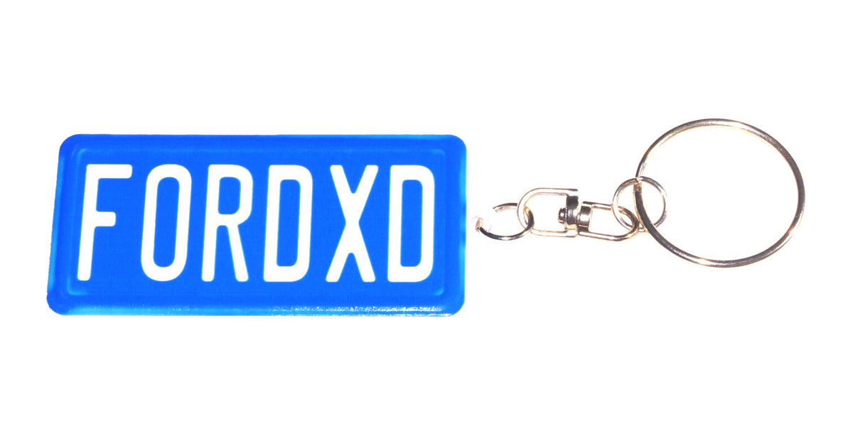 Number Plate Key Ring – Cheekyliscious