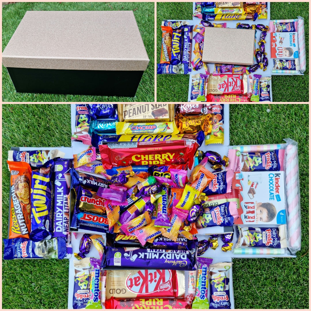 Lolly & Chocolate Explosion Box - Small – Cheekyliscious